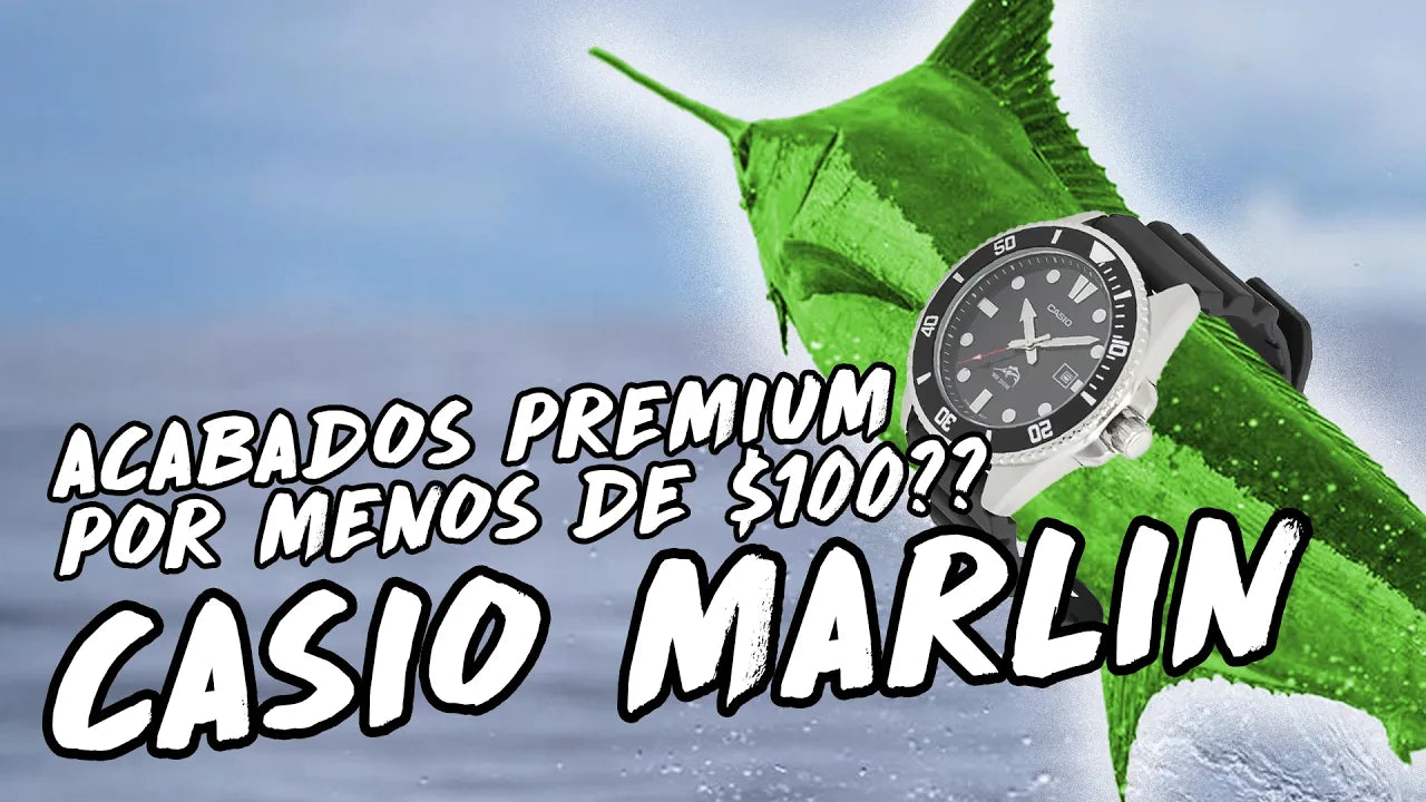 ¿El MEJOR reloj de buceo precio/calidad? | Casio Marlin Duro MDV-106🦈 ...