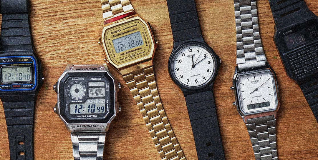 Relojes Casio Vintage Digital y Análogos en Chile – Dando La Hora