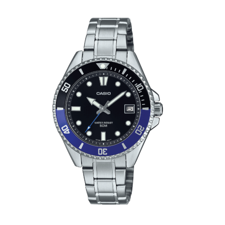 Reloj Casio Mini Marlin Duro MDV-10D-1A2V Batman - Dando la Hora ...