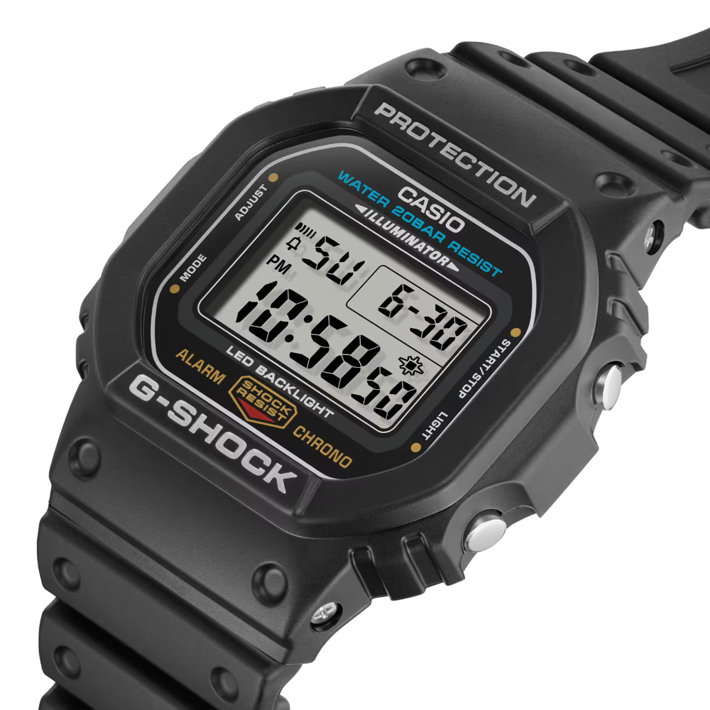 Reloj Casio G-Shock Vintage DW-5600UE-1 Negro - Dando la Hora - Dando ...