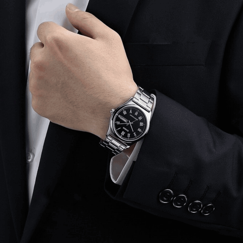 Reloj Casio Análogo MTP-V006D-1B Plateado - Dando la Hora - Dando La Hora