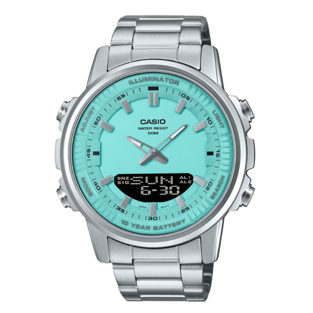 Casio Análogo-Digital AMW-880D-2A2V Tiffany - Dando la Hora – Dando La Hora