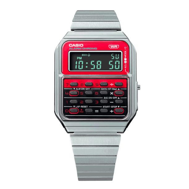 Reloj Calculadora Casio Vintage CA-500WE-4B Heritage - Dando la Hora ...