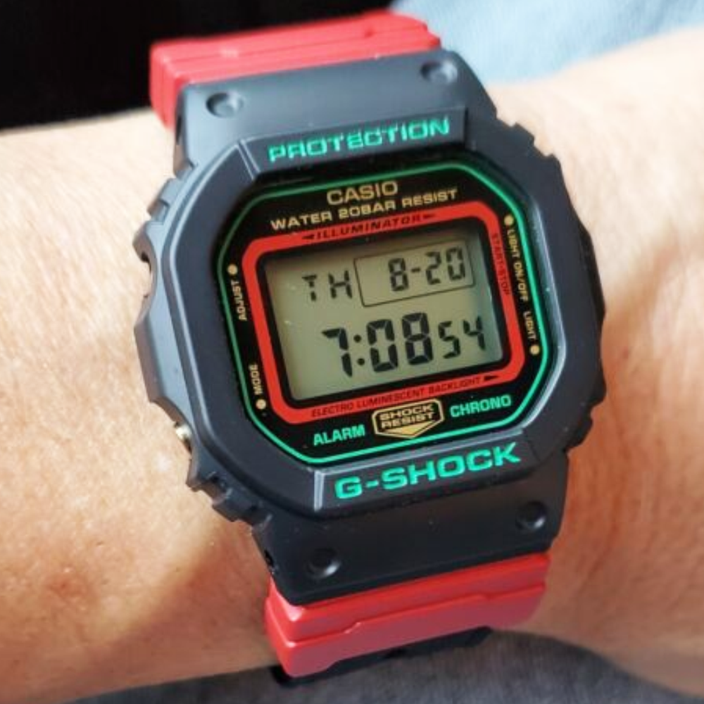 Reloj Casio G-Shock Vintage DW-5600THC-1JF Limited JDM - Dando la Hora ...