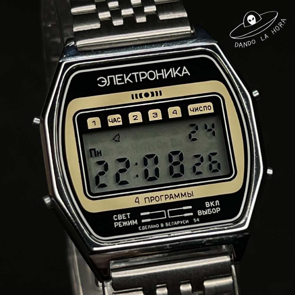 Reloj Elektronika "ЧН-52" Caja Acero Inoxidable Made in Belarus - Dando ...