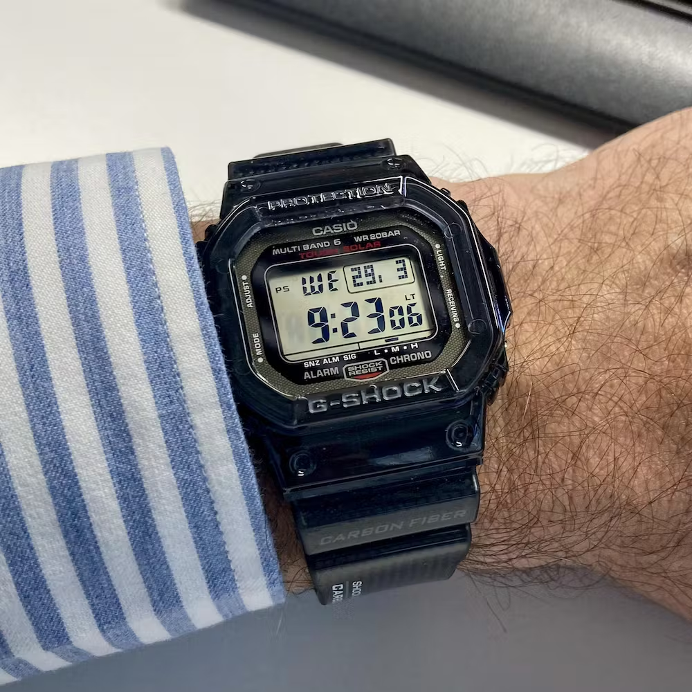 Reloj Casio G-Shock GW-S5600U-1JF Titanium JDM - Dando la Hora - Dando ...