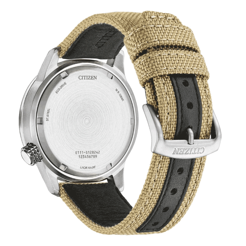 Reloj Citizen Eco- Drive BM7550-10E Solar Cal. E111 43mm - Dando La Hora