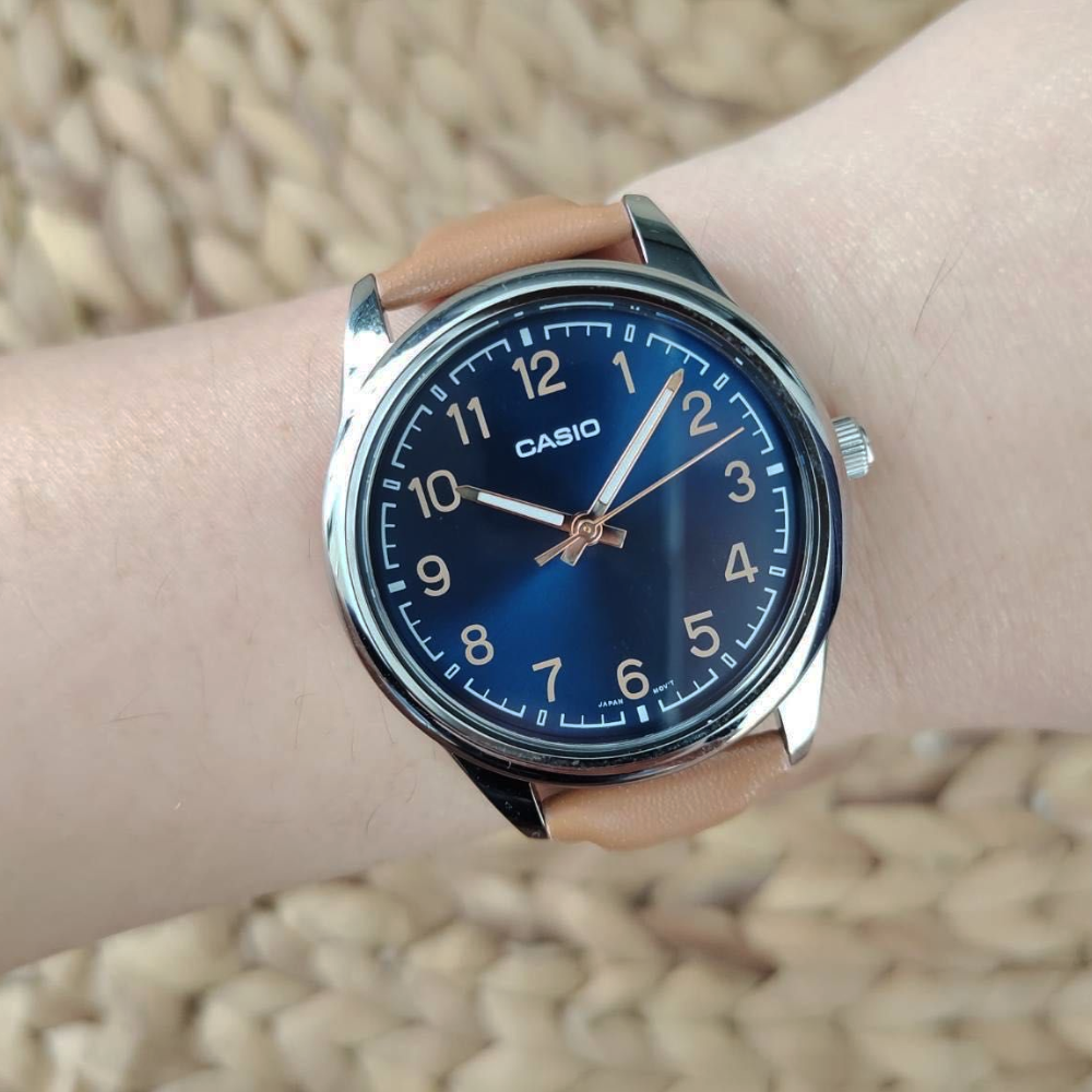 Reloj Casio Análogo Mtp V005l 2b4udf Dando La Hora Dando La Hora