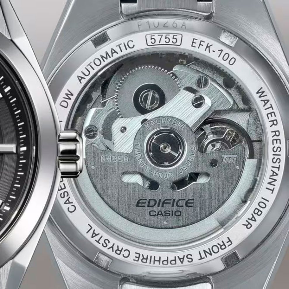 Reloj Casio Edifice EFK-100YCD-1AJF Automático Sapphire JDM – Dando La Hora