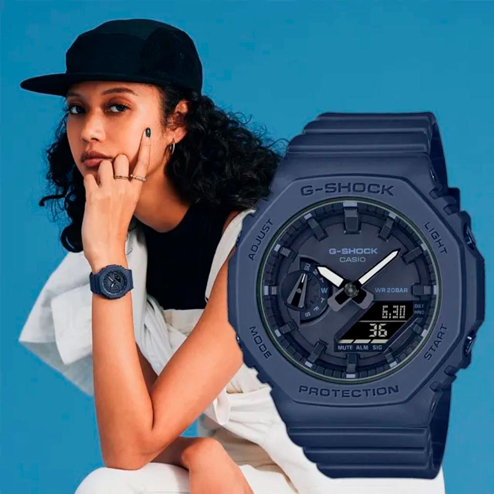 Reloj Casio G-Shock Royal Oak GMA-S2100BA-2A1 Carbon Core - Dando la ...