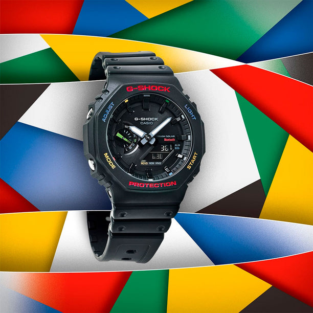 Reloj Casio G-Shock Tough Solar Casioak GA-B2100FC-1A Bluetooth – Dando ...