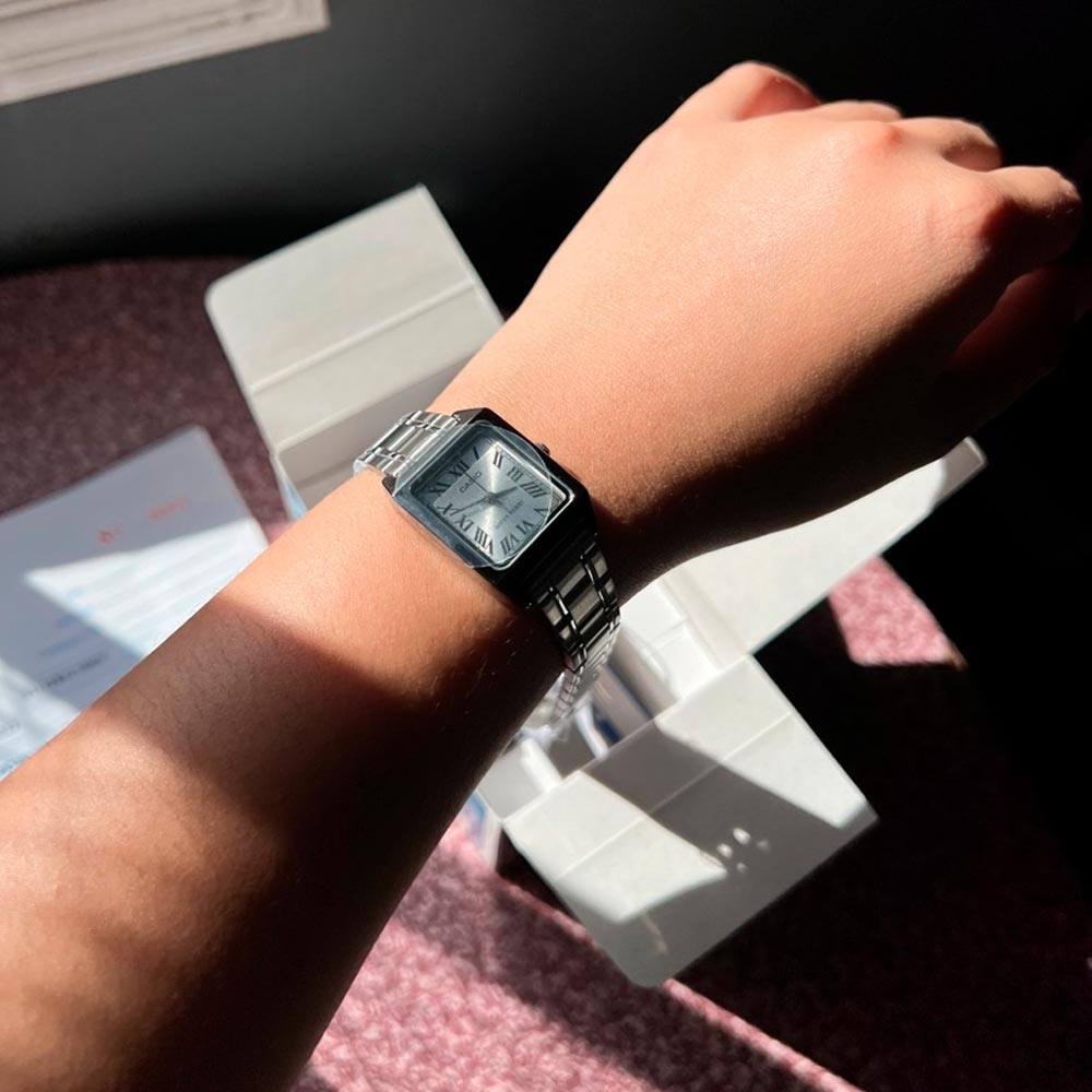 Reloj Casio Tank Análogo LTP-V007D-7BUDF Dial - Dando la Hora – Dando La Hora