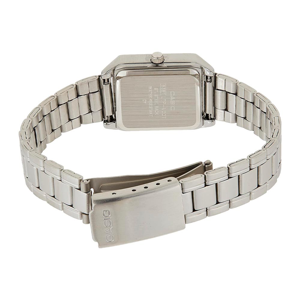 Reloj Casio Tank Análogo LTP-V007D-1B Dial - Dando la Hora - Dando La Hora