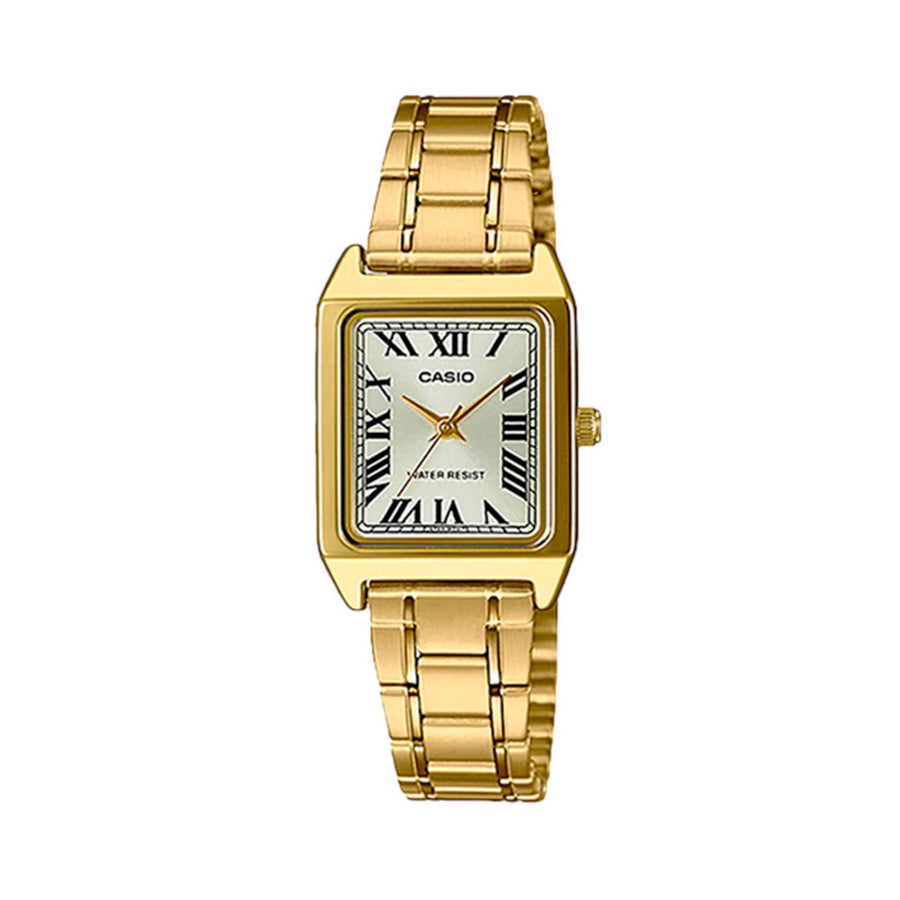 Reloj Casio Tank Análogo LTP-V007G-9BUDF Dial - Dando la Hora – Dando ...