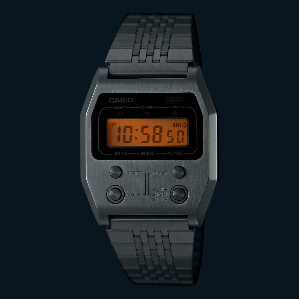 Reloj Casio Vintage A1100D-1DF Caja Metálica Reedición 1978 - Dando la ...
