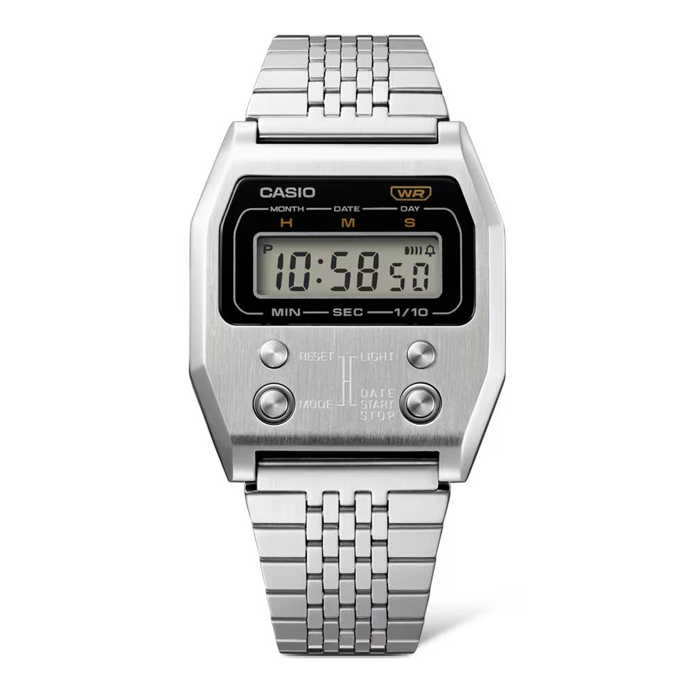 Reloj Casio Vintage A1100D-1DF Caja Metálica Reedición 1978 - Dando la ...