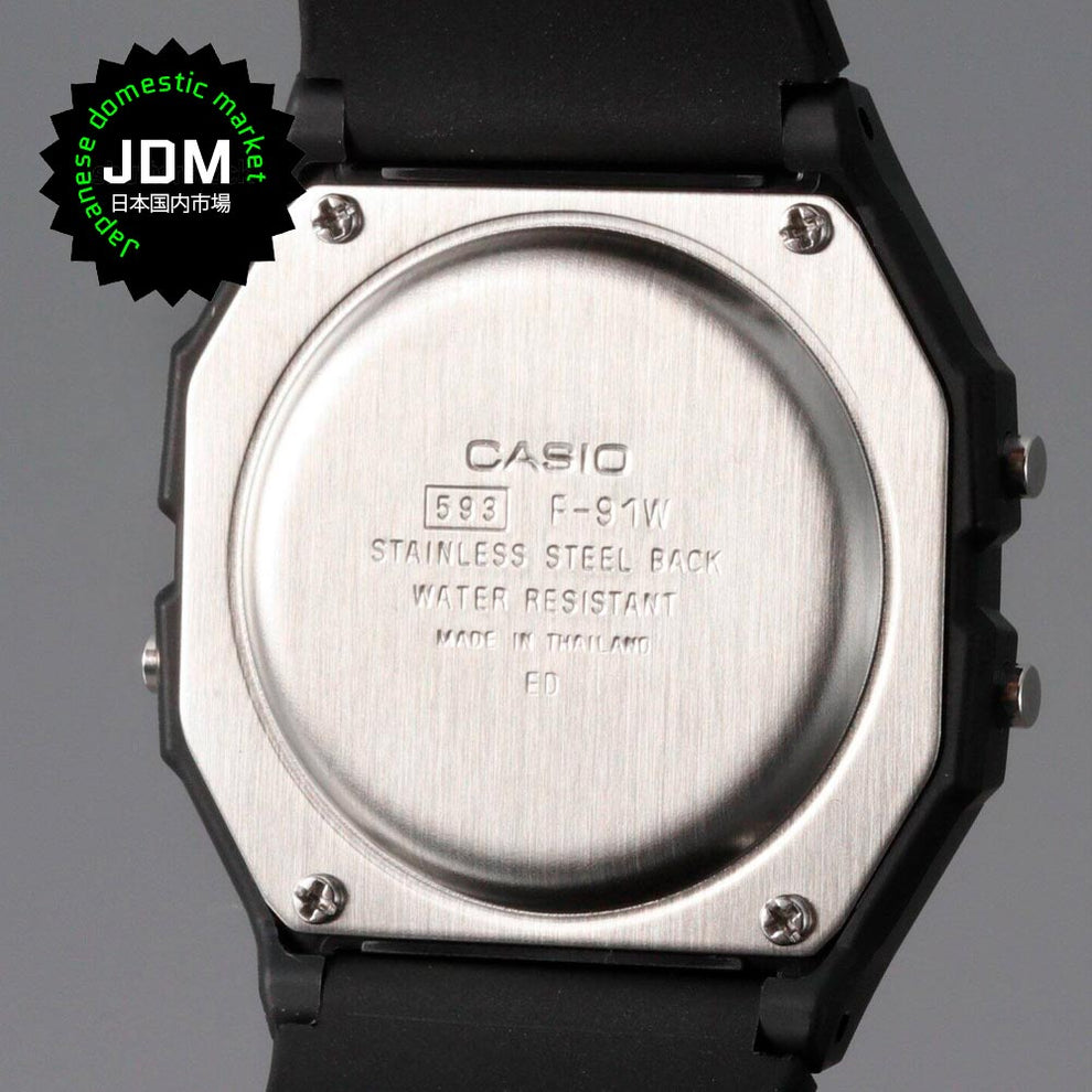 Reloj Casio Vintage F-91W-1JH JDM - Dando la Hora – Dando La Hora