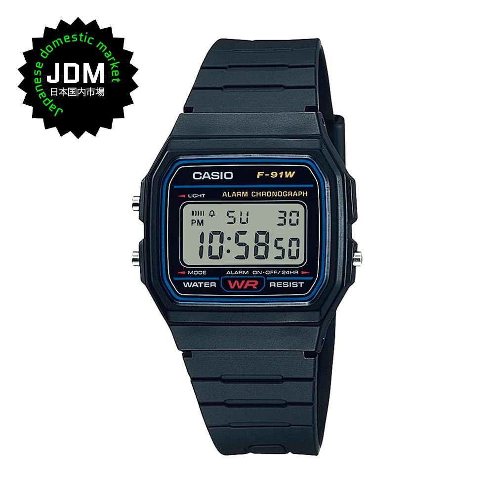 Reloj Casio Vintage F-91W-1JH JDM - Dando la Hora – Dando La Hora