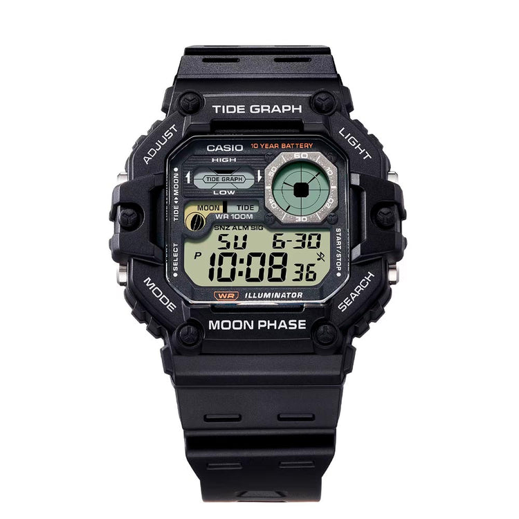 Reloj Casio Vintage WS-1700H-1AV Tide Graph Moonphase – Dando La Hora