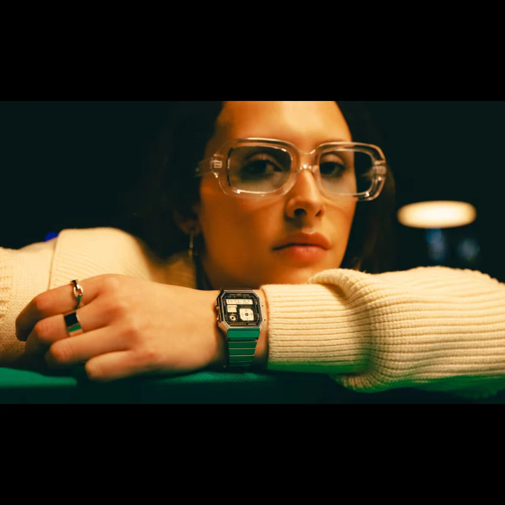 Reloj Casio Vintage A130WEG-9A Nuevo Twin-Graph Dorado – Dando La Hora