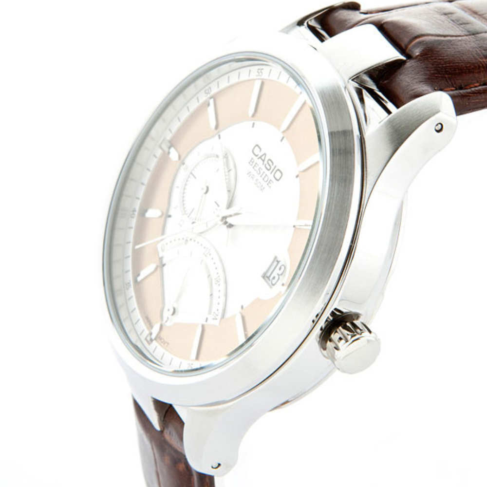 Reloj Casio Beside BEM-308L-7A Análogo - Dando la Hora - Dando La Hora