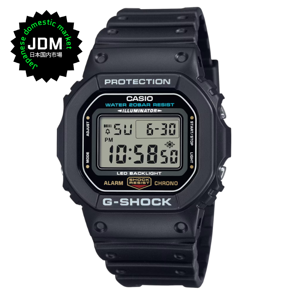 Reloj Casio G-Shock Vintage DW-5600UE-1JF Negro - Dando la Hora - Dando ...