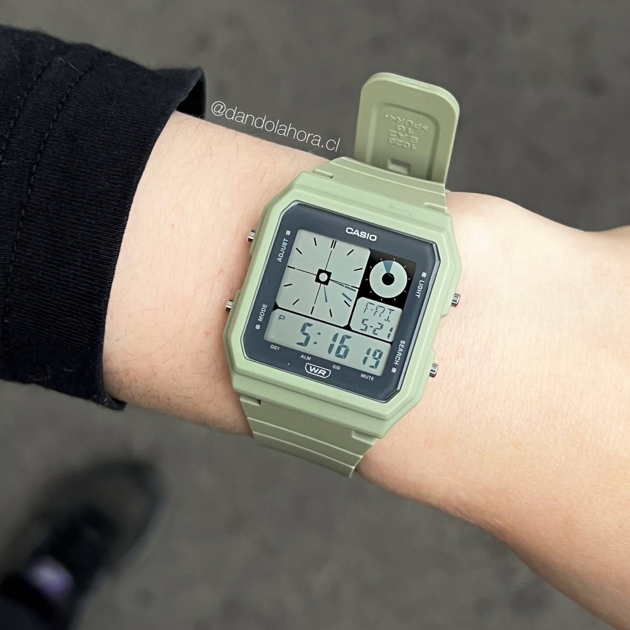 Reloj Casio Vintage LF-20W-3ADF Twin-Graph Reissue Resina - Dando la ...