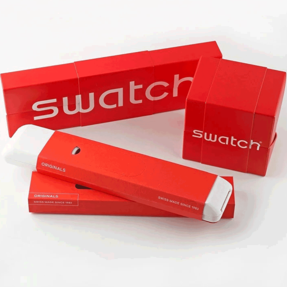 Reloj Swatch GE714 Ultrarose 34mm Swiss Made - Dando la Hora – Dando La ...