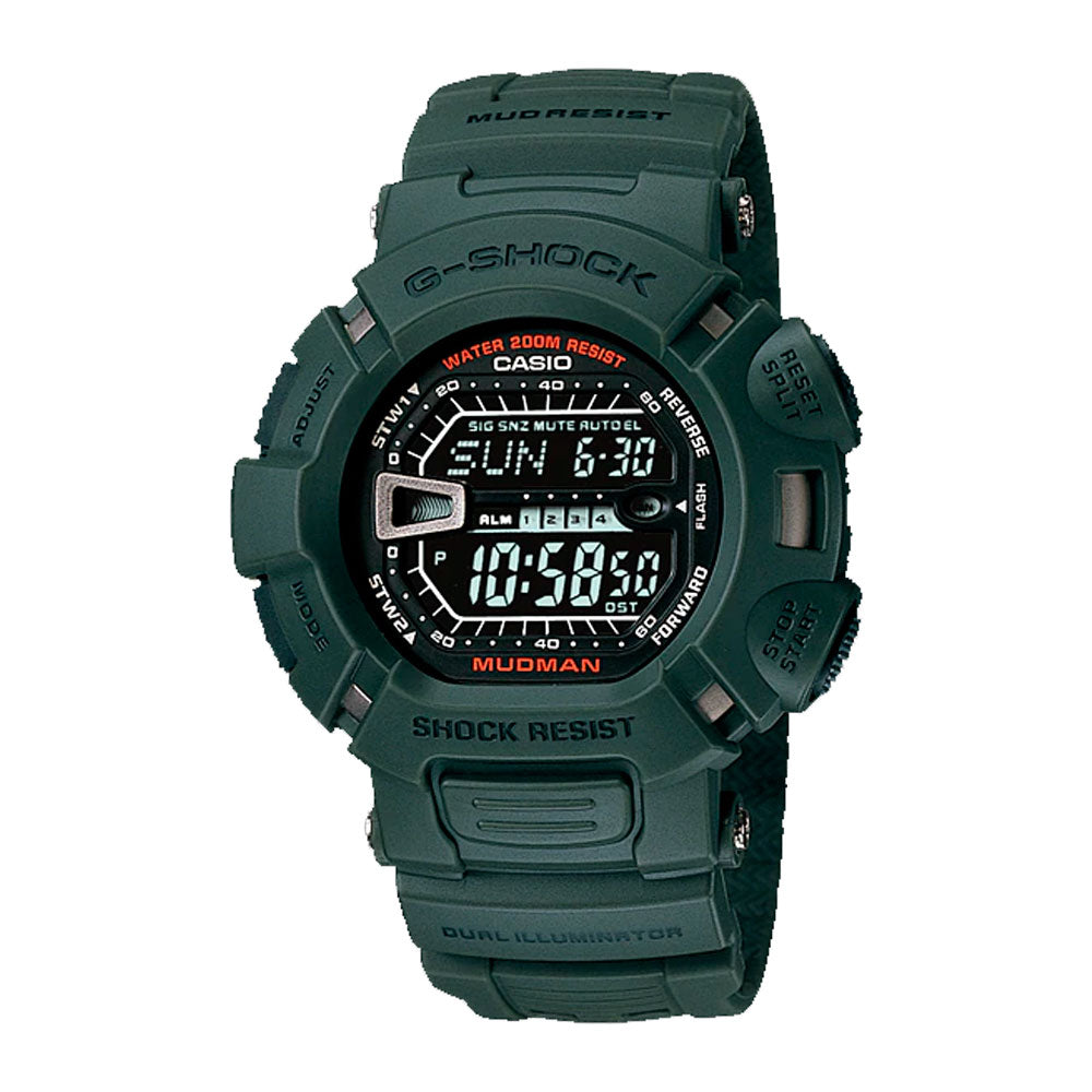 Reloj Casio G-Shock Mudman G-9000-3VDR Pantalla Negativa - Dando la ...