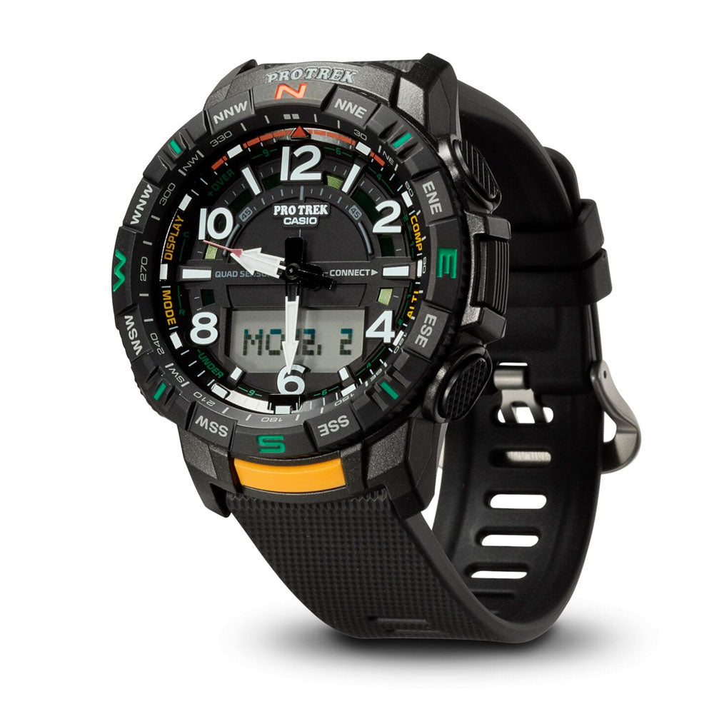 Reloj Casio Pro Trek PRT-B50-1DR Quad Sensor Bluetooth - Dando la Hora - Dando La Hora