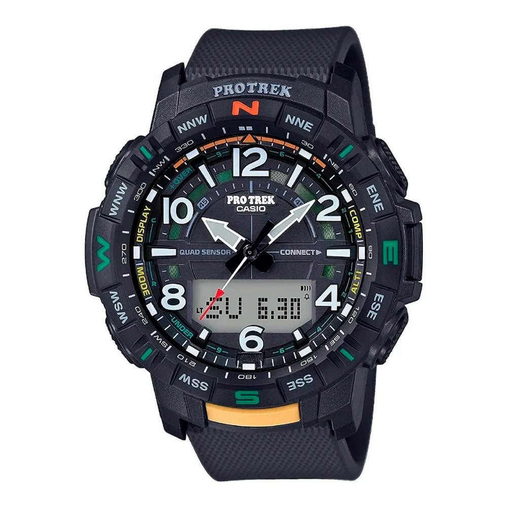Reloj Casio Pro Trek PRT-B50-1DR Quad Sensor Bluetooth - Dando la Hora - Dando La Hora