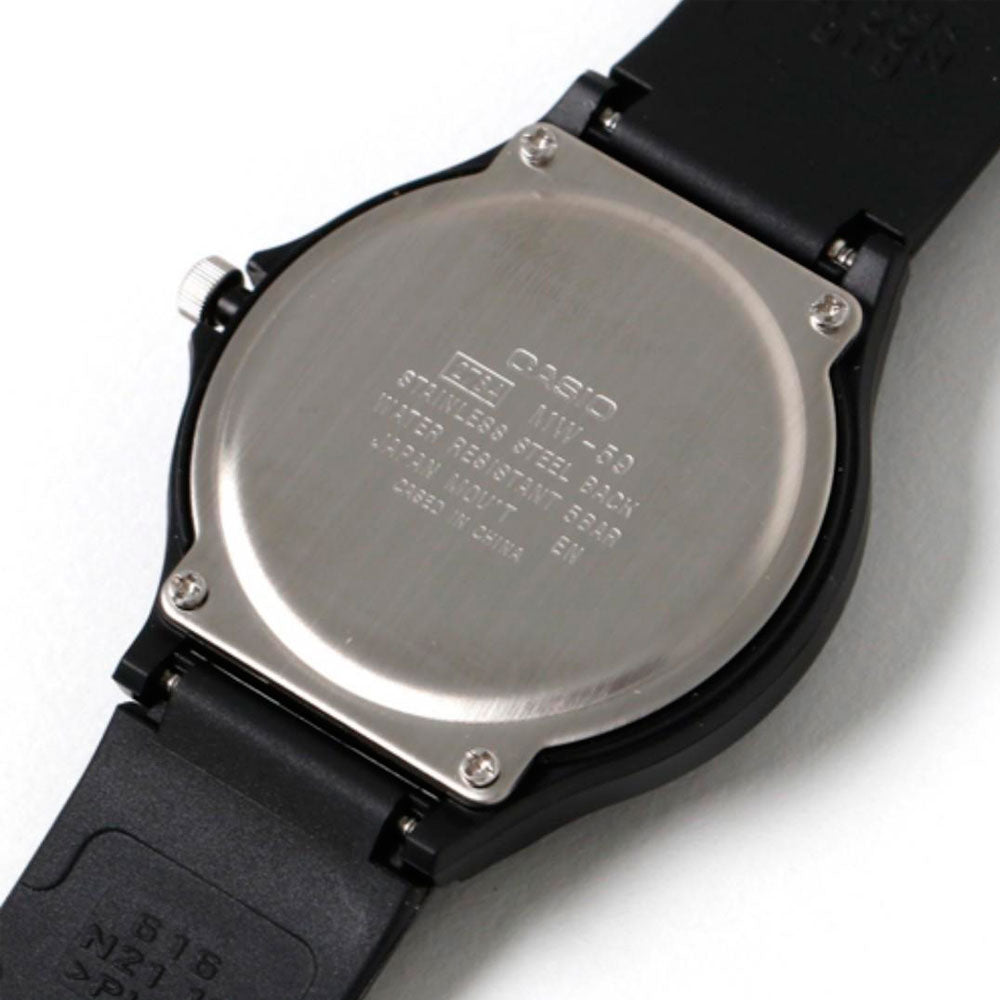 Reloj Casio Vintage MW-59-7EVDF Blanco Flat Dial - Dando la Hora ...