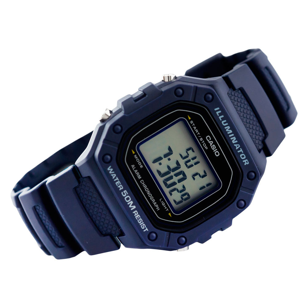 Reloj Casio Vintage W-218H-2AVDF Azul - Dando la Hora - Dando La Hora