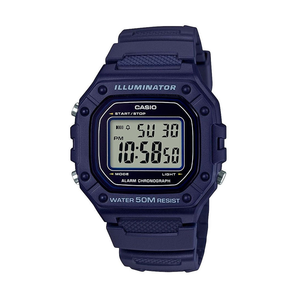 Reloj Casio Vintage W-218H-2AVDF Azul - Dando la Hora - Dando La Hora