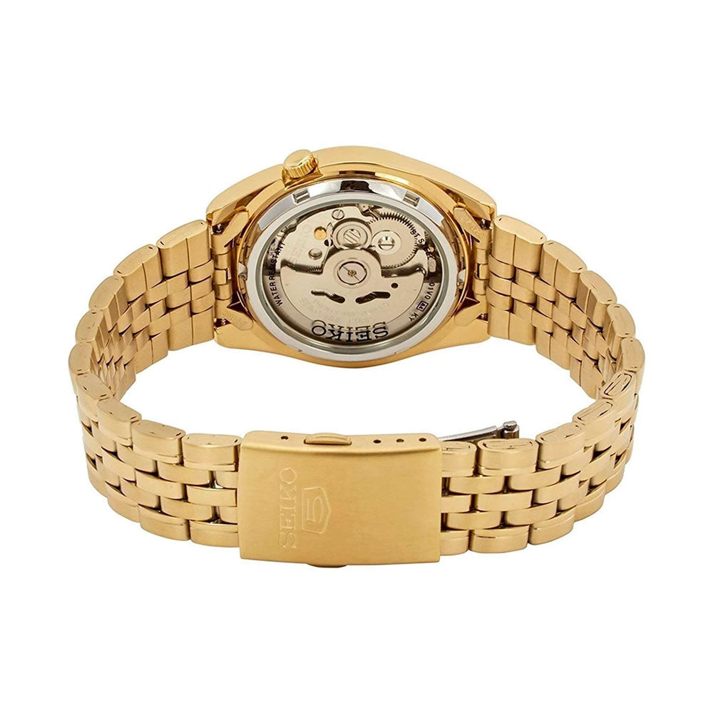 Reloj Seiko 5 Análogo Automático SNK366K1 Metálico 37mm Dando la Hora ...