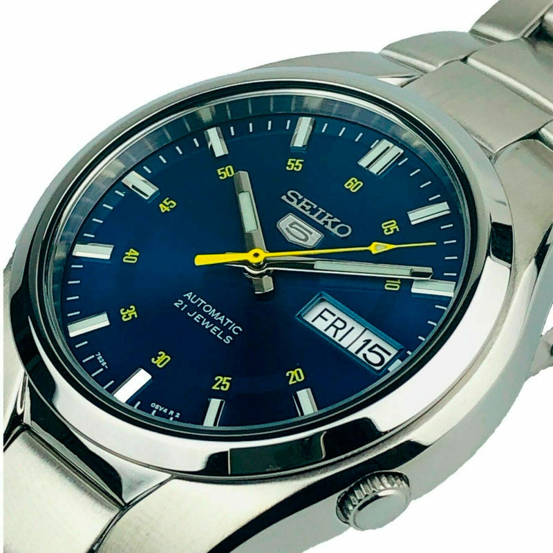 Reloj Seiko 5 Análogo Automático SNK615K1 Metálico 37mm Dando la Hora ...