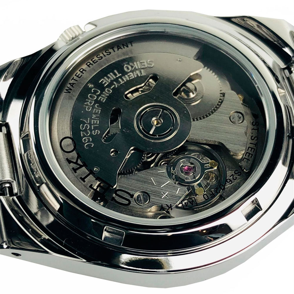Reloj Seiko 5 Análogo Automático SNK615K1 Metálico 37mm Dando la Hora ...