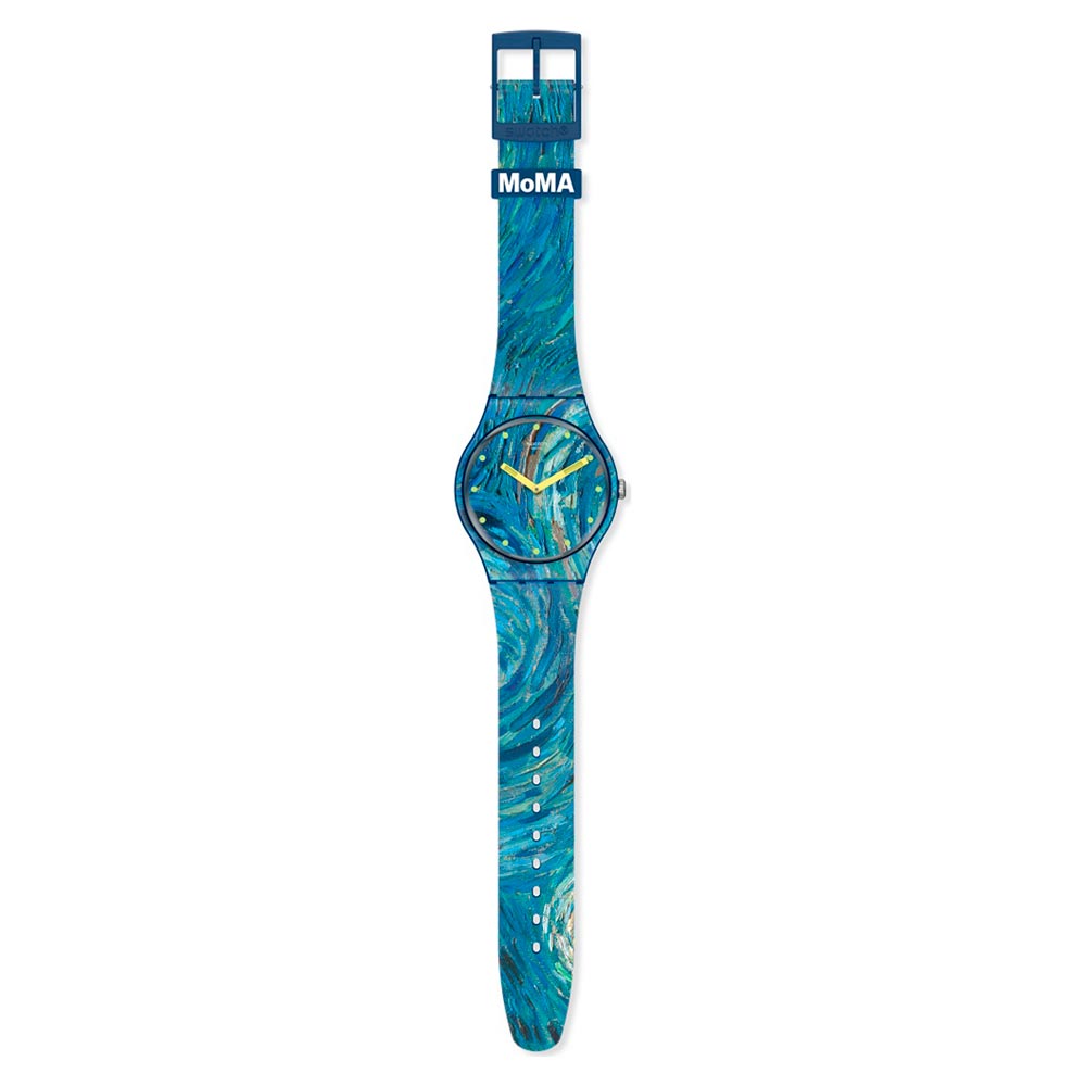 Reloj Swatch MOMA SUOZ335 THE STARRY NIGHT BY VINCENT VAN GOGH - Dando ...