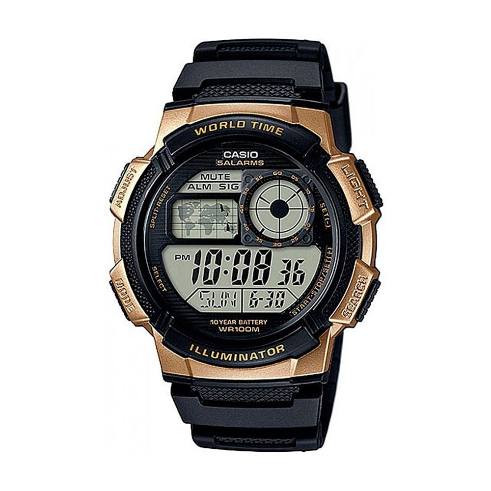 Reloj World Time Royale Casio Vintage AE-1000W-1A3VDF - Dando la Hora - Dando La Hora