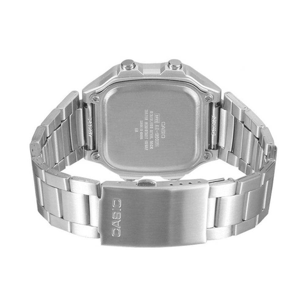 Reloj World Time Royale Casio Vintage AE-1200WHD-7AVCF Plateado - Dando la Hora - Dando La Hora