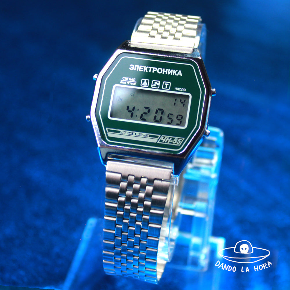 Reloj Elektronika 55 #1186 Cromado Made in Belarus - Dando la Hora ...